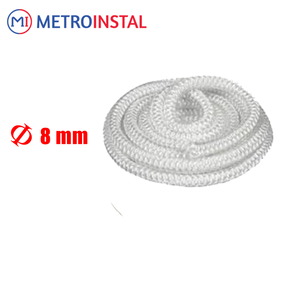 Snur rotund fibra ceramica Φ 8mm - Garnituri Clingherit, teflon ...